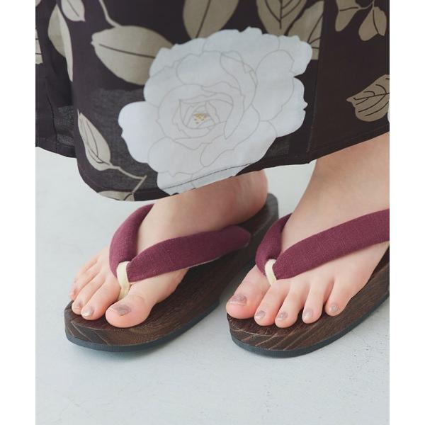 『LYPプレミアム会員価格：1540円　1月23日（金）11:59まで』ZOZO問い合わせ番号:94261577ショップ:Pierrot，ピエロブランド:Pierrot，ピエロ商品名:無地はなお下駄カテゴリ:水着/着物・浴衣>和装小物...