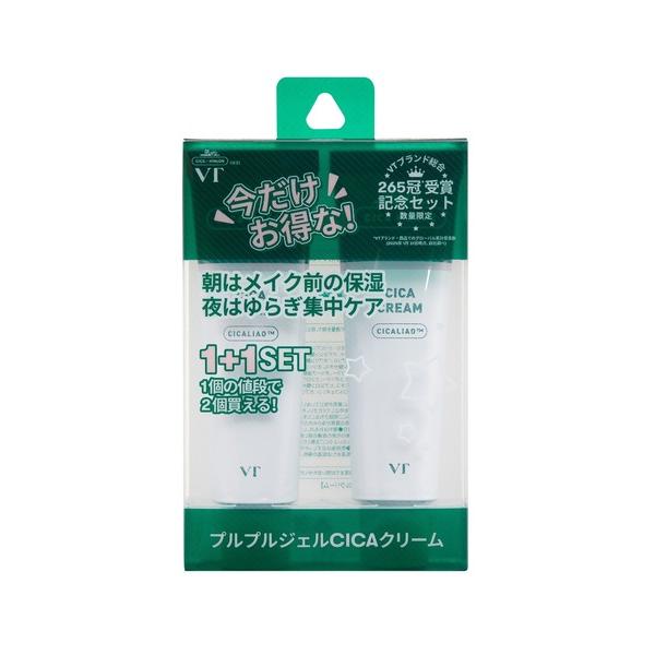 ※このアイテムは返品・交換対象外商品です。コスメ商品ZOZO問い合わせ番号:94261705ショップ:VT COSMETICS，ブイティーコスメティックスブランド:VT，ブイティー商品名:VT CICAクリーム 1+1セットカテゴリ:スキン...