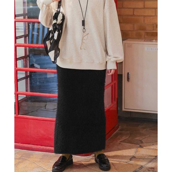『タイムセール実施中』ZOZO問い合わせ番号:94262511ショップ:titivate，ティティベイトブランド:titivate，ティティベイト商品名:シャギーIラインニットスカートカテゴリ:スカート>スカートブランド品番:AGXP...