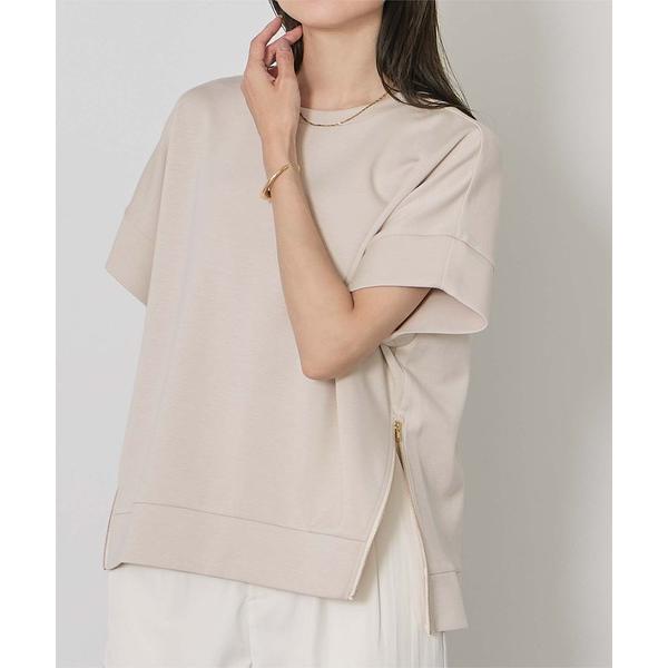 『タイムセール実施中』ZOZO問い合わせ番号:94262523ショップ:ur's，ユアーズブランド:ur's，ユアーズ商品名:ジップスリットオーバーサイズプルオーバーカテゴリ:トップス>Tシャツ/カットソーブランド品番:BGXN221...