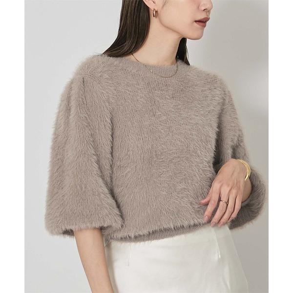 『タイムセール実施中』ZOZO問い合わせ番号:94262534ショップ:ur's，ユアーズブランド:ur's，ユアーズ商品名:シャギータックスリーブニットカテゴリ:トップス>ニット/セーターブランド品番:BGXU1858素材:【ライト...