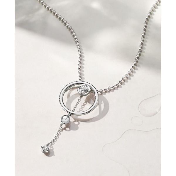 ZOZO問い合わせ番号:94262831ショップ:Canal 4℃，カナルヨンドシーブランド:Canal 4℃，カナルヨンドシー商品名:【Early Summer Collection】 シルバー ネックレスカテゴリ:アクセサリー>ネ...