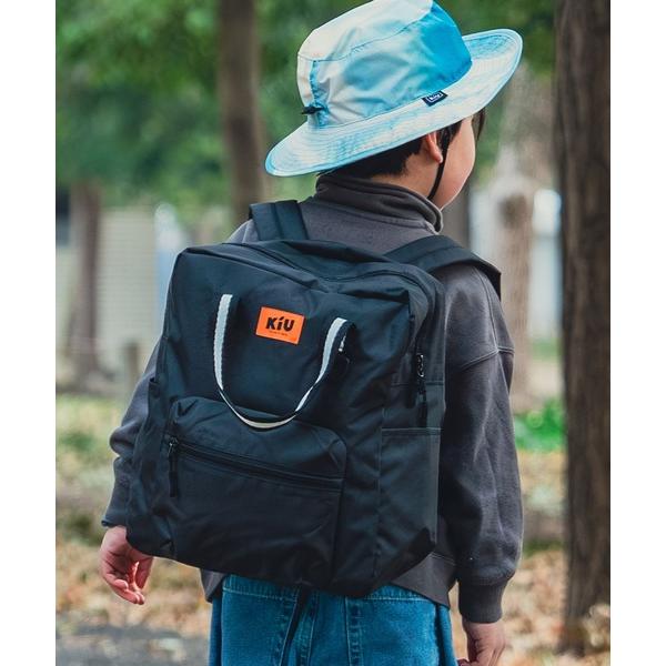 ZOZO問い合わせ番号:94263684ショップ:Wpc./KiU，ダブリュピーシーキウブランド:KiU，キウ商品名:キッズ2wayレッスンバッグ 大きめリュック 入園入学（13L）カテゴリ:バッグ>トートバッグブランド品番:KEC0...
