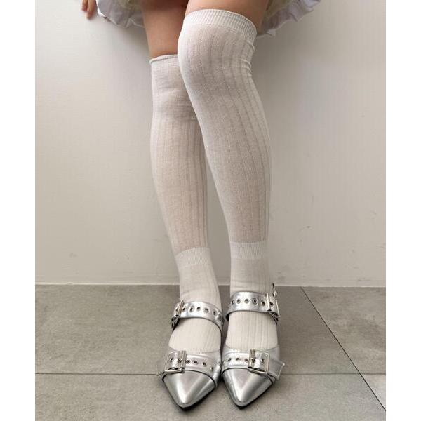 『タイムセール実施中』※このアイテムは返品・交換対象外商品です。ZOZO問い合わせ番号:94294104ショップ:WEGO，ウィゴーブランド:WEGO，ウィゴー商品名:WEGO/クシュクシュリブハイソックスカテゴリ:レッグウェア>ソッ...