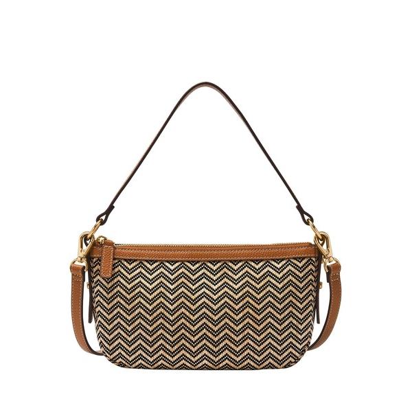 『タイムセール実施中』ZOZO問い合わせ番号:94294143ショップ:FOSSIL，フォッシルブランド:FOSSIL，フォッシル商品名:フォッシル 斜めがけバッグ レディース ストロー ブラウン スマホ収納可 ZB11135279カテゴリ...