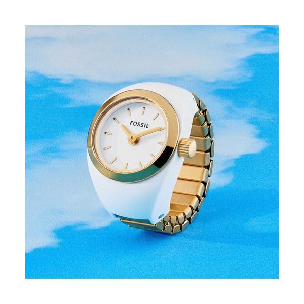 『タイムセール実施中』ZOZO問い合わせ番号:94294146ショップ:FOSSIL，フォッシルブランド:FOSSIL，フォッシル商品名:フォッシル リングウォッチ レディース アナログ ES5412 時計 指輪カテゴリ:腕時計>アナ...