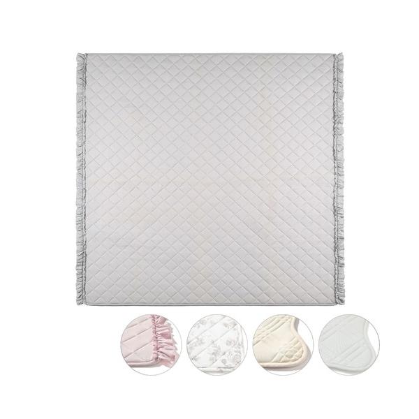 『セール実施中』ZOZO問い合わせ番号:94294247ショップ:Francfranc，フランフランブランド:Francfranc，フランフラン商品名:【オンライン限定】ひんやり冷感キルトラグ フリル  L 1850*1850カテゴリ:イン...