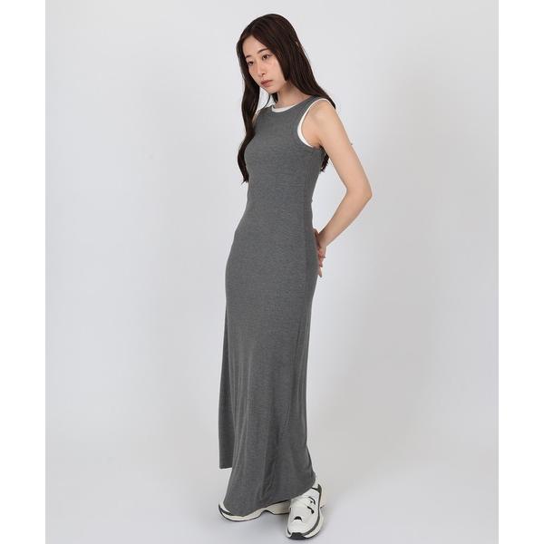 ZOZO問い合わせ番号:94295649ショップ:Lace Ladies，レースレディースブランド:SUWDEE，スーディー商品名:layered rib sleeveless long one pieceカテゴリ:ワンピース/ドレス&gt...