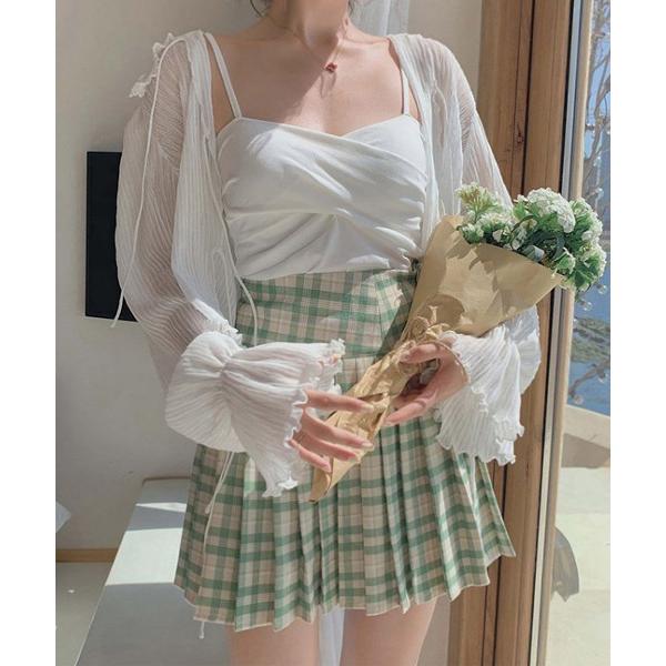 『タイムセール実施中』ZOZO問い合わせ番号:94295829ショップ:Lace Ladies，レースレディースブランド:Lace Ladies，レースレディース商品名:シアー プリーツ リボン付き 長袖 ブラウスカテゴリ:トップス>...