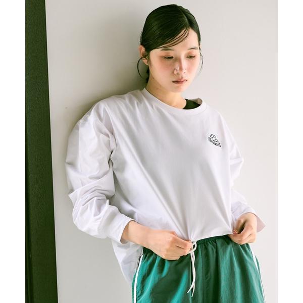 『タイムセール実施中』ZOZO問い合わせ番号:94296948ショップ:Kappa/FILA，カッパ/フィラブランド:Kappa，カッパ商品名:オーバーサイズラッシュガードロンT UPF50+カテゴリ:水着/着物・浴衣>ラッシュガード...