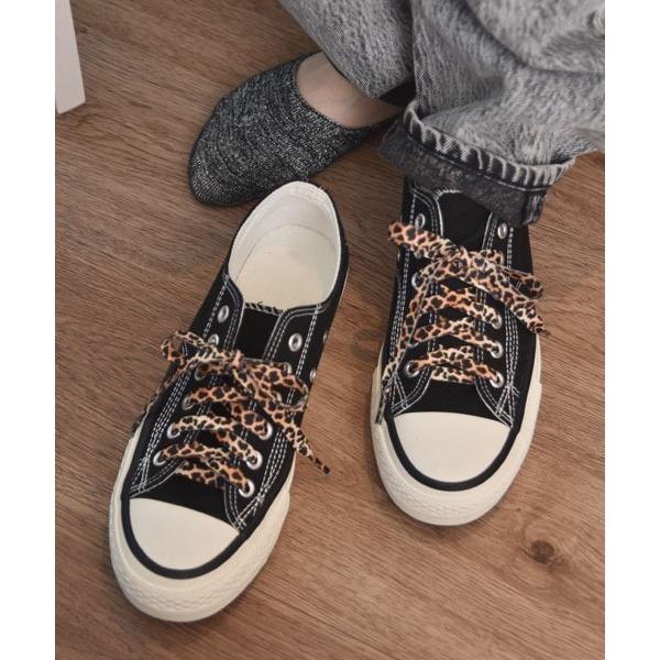ZOZO問い合わせ番号:94297585ショップ:VIBGYOR，ヴィブジョーブランド:VIBGYOR Women，ヴィブジョー　ウィメン商品名:【float】《ユニセックス/男女兼用》レオパード柄 靴紐カテゴリ:シューズ>シューズア...