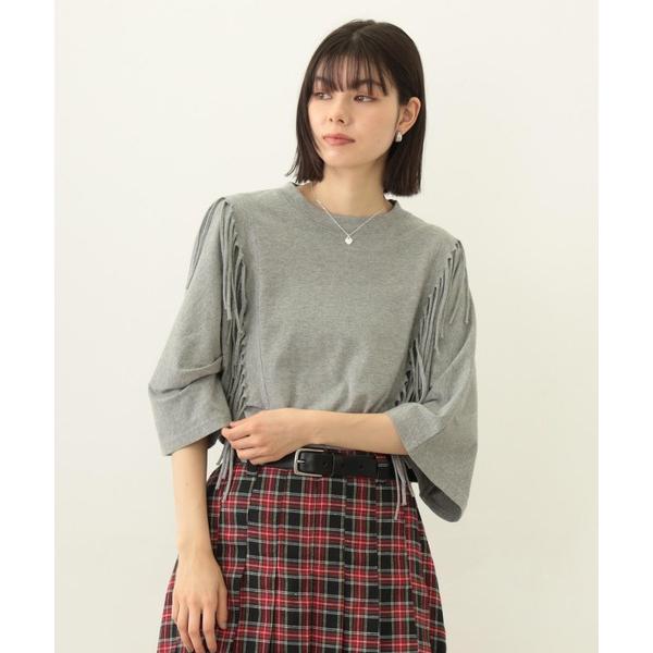 『タイムセール実施中』ZOZO問い合わせ番号:94298196ショップ:MILKFED.，ミルクフェドブランド:MILKFED.，ミルクフェド商品名:FRINGE TOPカテゴリ:トップス>Tシャツ/カットソーブランド品番:10325...