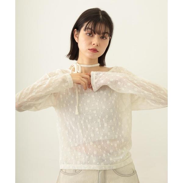 『セール実施中』ZOZO問い合わせ番号:94298197ショップ:MILKFED.，ミルクフェドブランド:MILKFED.，ミルクフェド商品名:LACE L/S TOPカテゴリ:トップス>Tシャツ/カットソーブランド品番:103253...