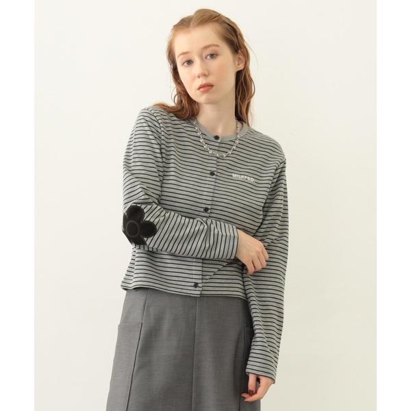 『タイムセール実施中』ZOZO問い合わせ番号:94298211ショップ:MILKFED.，ミルクフェドブランド:MILKFED.，ミルクフェド商品名:FLOWER ELBOW CARDIGANカテゴリ:トップス>カーディガン/ボレロブ...