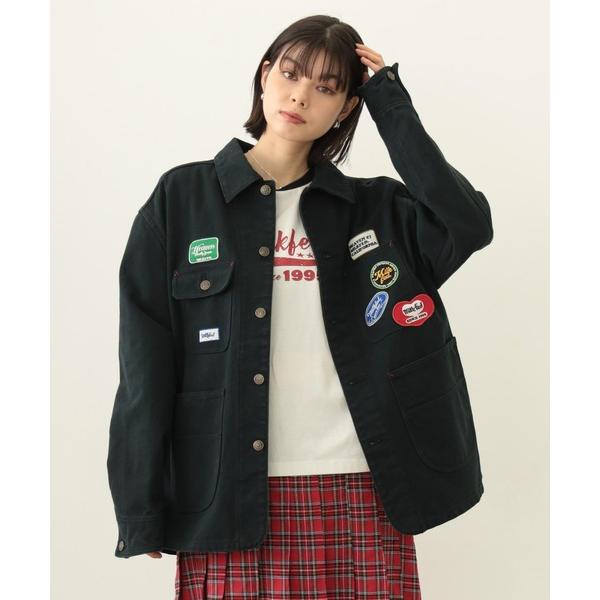 『セール実施中』ZOZO問い合わせ番号:94298217ショップ:MILKFED.，ミルクフェドブランド:MILKFED.，ミルクフェド商品名:PATCHED COVERALL JACKETカテゴリ:ジャケット/アウター>ブルゾンブラ...