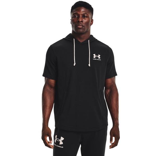 『タイムセール実施中』ZOZO問い合わせ番号:94329235ショップ:UNDER ARMOUR，アンダーアーマーブランド:UNDER ARMOUR，アンダーアーマー商品名:UAライバルテリー レフトチェスト ショートスリーブ フーディー（...