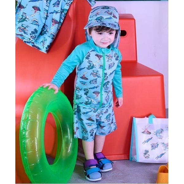 『セール実施中』※このアイテムは返品・交換対象外商品です。ZOZO問い合わせ番号:94329507ショップ:NARUMIYA ONLINE，ナルミヤ オンラインブランド:kladskap，クレードスコープ商品名:【SWIM】恐竜総柄スイムパ...