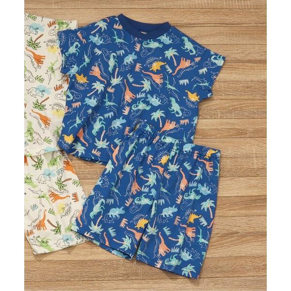 『セール実施中』ZOZO問い合わせ番号:94329611ショップ:F.O.Online Store，エフオーオンラインストアブランド:BREEZE，ブリーズ商品名:【ジュニア対応】恐竜かぶり 半袖パジャマカテゴリ:ルームウェア>ルーム...