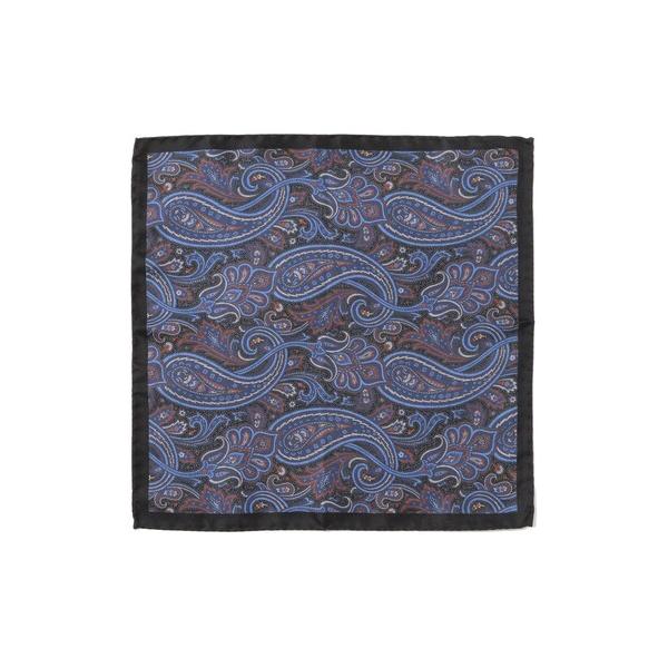 ZOZO問い合わせ番号:94329944ショップ:BEAMS MEN，ビームス メンブランド:BEAMS F，ビームスエフ商品名:FITZGERALD / シルク ペイズリー柄×小紋柄 チーフカテゴリ:財布/小物>ハンカチ/ハンドタオ...