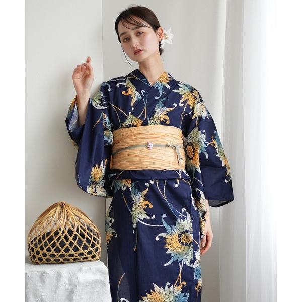 ZOZO問い合わせ番号:94330274ショップ:utatane，ウタタネブランド:utatane，ウタタネ商品名:選べる浴衣3点セット ニコアンティークオリジナル 国内染色カテゴリ:水着/着物・浴衣>浴衣ブランド品番:6499617...