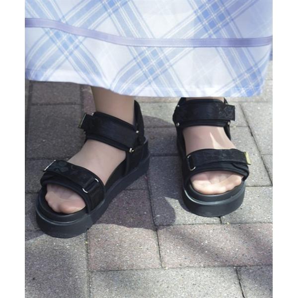 『セール実施中』ZOZO問い合わせ番号:94330948ショップ:axes femme，アクシーズファムブランド:axes femme，アクシーズファム商品名:レース重ねベルトスポサンカテゴリ:シューズ>サンダルブランド品番:MP62...