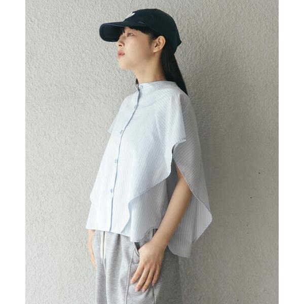 『セール実施中』ZOZO問い合わせ番号:94331724ショップ:KBF，ケービーエフブランド:KBF，ケイビーエフ商品名:BOXストライプシャツカテゴリ:トップス>シャツ/ブラウスブランド品番:KBA5-23R320素材:ポリエステ...