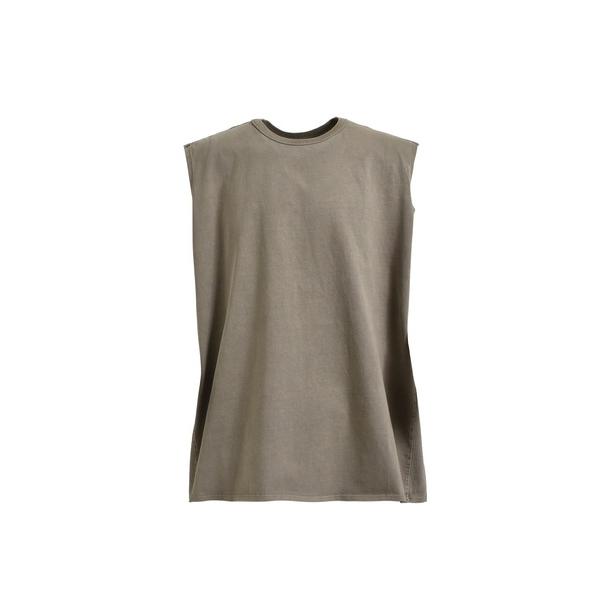 ZOZO問い合わせ番号:94333658ショップ:NUBIAN，ヌビアンブランド:BREATH，ブレス商品名:NEWRICH NO SLEEVEカテゴリ:トップス>タンクトップブランド品番:BR25SS-C5013-DUST素材:コッ...