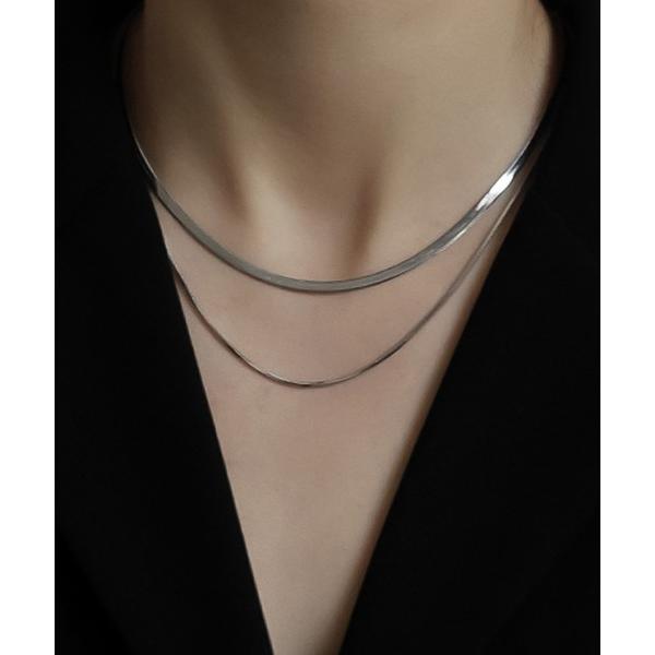 『タイムセール実施中』ZOZO問い合わせ番号:94333664ショップ:Rora，ローラブランド:Blanc de Blue，ブランドブルー商品名:2連スネークチェーンネックレスカテゴリ:アクセサリー>ネックレスブランド品番:1683...