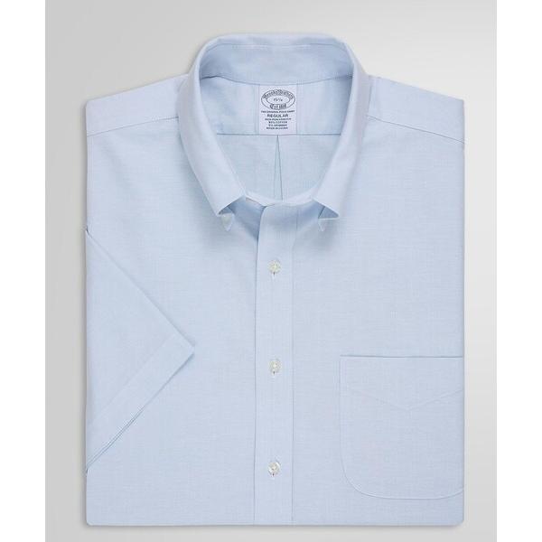 ZOZO問い合わせ番号:94334099ショップ:BROOKS BROTHERS，ブルックス ブラザーズブランド:BROOKS BROTHERS，ブルックスブラザーズ商品名:ストレッチオックスフォード　ショートスリーブドレスシャツ　Regu...