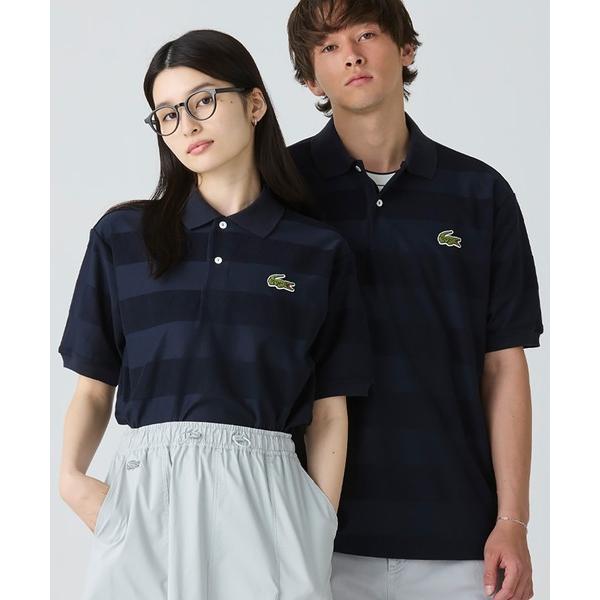 『セール実施中』ZOZO問い合わせ番号:94365404ショップ:LACOSTE，ラコステブランド:LACOSTE，ラコステ商品名:パイル地切り替え同色ボーダーポロシャツカテゴリ:トップス>ポロシャツブランド品番:PH022J-99素...