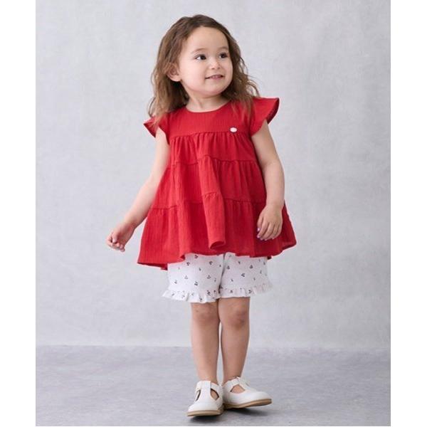 『セール実施中』ZOZO問い合わせ番号:94365545ショップ:petit main，プティマインブランド:petit main，プティマイン商品名:【プティプラ】フリルショートパンツカテゴリ:パンツ>その他パンツブランド品番:96...