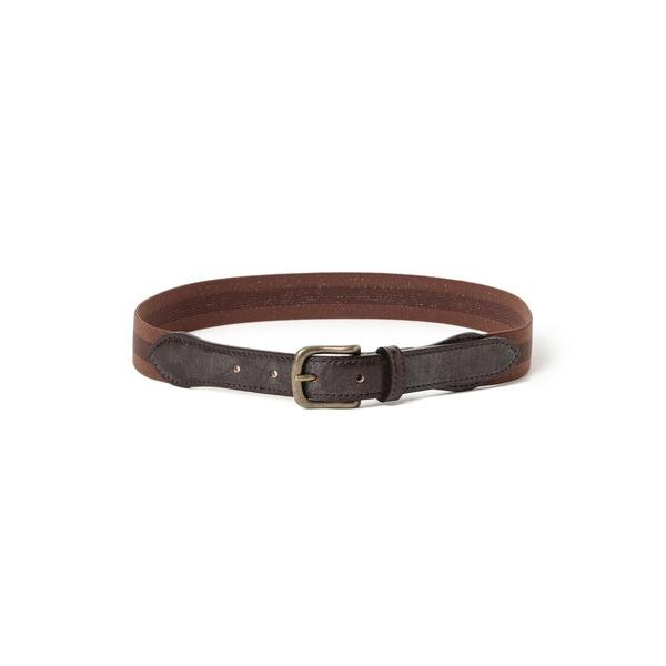 ZOZO問い合わせ番号:94365820ショップ:BEAMS MEN，ビームス メンブランド:BRILLA per il gusto，ブリッラペルイルグースト商品名:ブライドルレザー × エラスティック リボンベルトカテゴリ:ファッション雑...