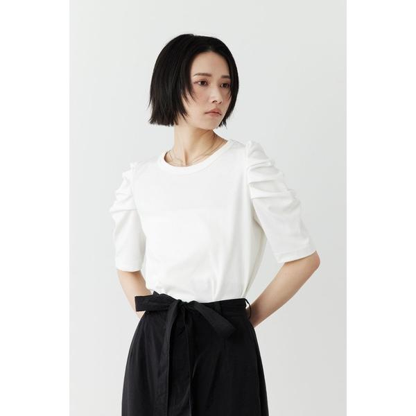 『セール実施中』ZOZO問い合わせ番号:94367446ショップ:OBLEKT POPUP STORE，オブレクト ポップアップ ストアブランド:Limue，リミュ商品名:タックスリーブカットソーカテゴリ:トップス>Tシャツ/カットソ...