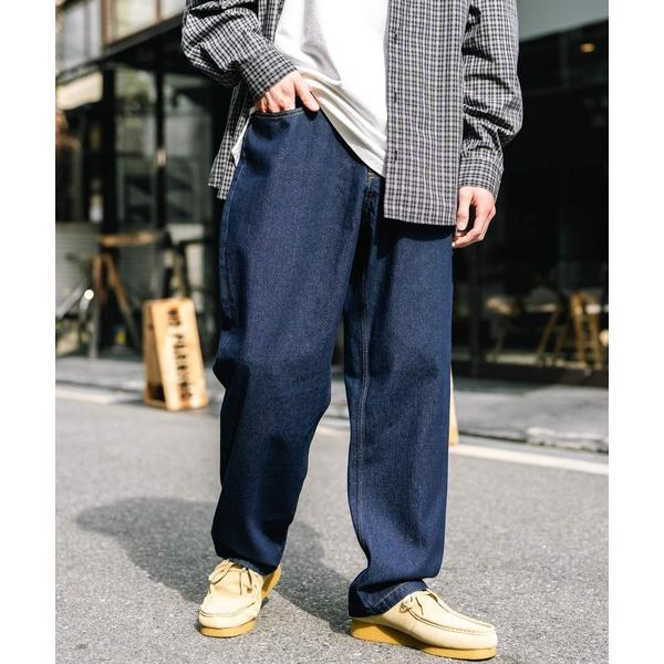 『タイムセール実施中』ZOZO問い合わせ番号:94367797ショップ:Rocky Monroe，ロッキーモンローブランド:Rocky Monroe，ロッキーモンロー商品名:ルーズシルエットワイドデニムパンツカテゴリ:パンツ&gt;デニムパ...