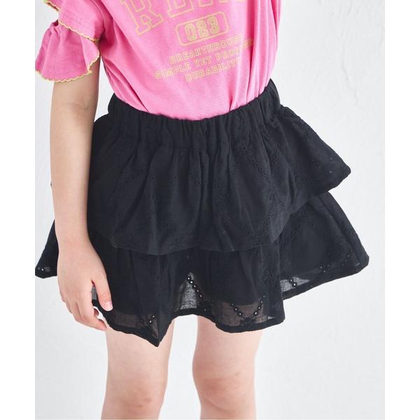 『セール実施中』ZOZO問い合わせ番号:94368917ショップ:pairmanon，ペアマノンブランド:pairmanon，ペアマノン，coucou manon，ククゥ マノン商品名:フラワーレース ティアードスカッツカテゴリ:スカート&...