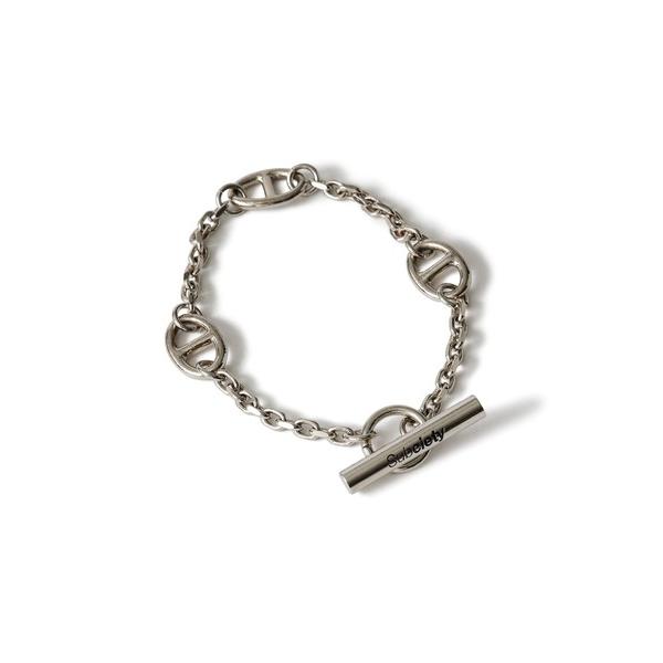 ZOZO問い合わせ番号:94369336ショップ:Subciety，サブサエティブランド:Subciety，サブサエティ商品名:Anchor mix chain braceletカテゴリ:アクセサリー>ブレスレットブランド品番:105...