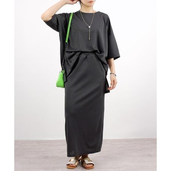 『タイムセール実施中』ZOZO問い合わせ番号:94399812ショップ:Ada.，エイダブランド:CLOTHY，クロシィ商品名:【涼し気なIラインタイトスカート】フクレタイトロングスカートカテゴリ:スカート>スカートブランド品番:CL...