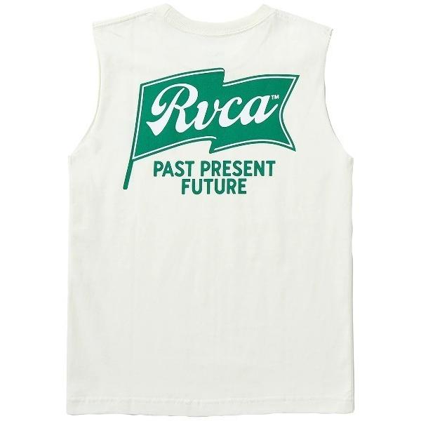 『セール実施中』ZOZO問い合わせ番号:94400901ショップ:BOARDRIDERS，ボードライダーズブランド:RVCA，ルーカ商品名:RVCA キッズ ONSHORE TT タンクトップ 【2025年夏モデル】/ルーカキッズバックプリ...