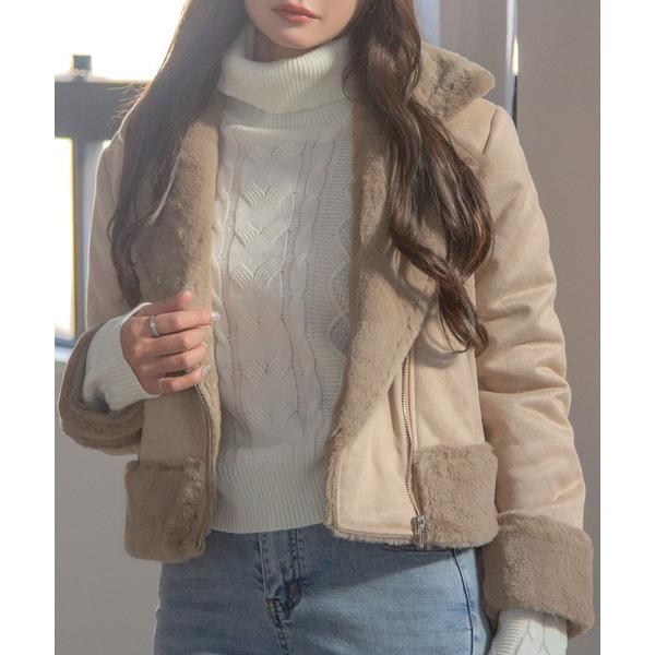 『セール実施中』参考価格：12，900円発売時期：2022年11月コンディション：B（目立つ使用感なし）使用感が少ない、または気にならないアイテム袖：毛玉参考商品名：フェイクムートンライダースジャケット参考品番：22617【商品に関する注意...