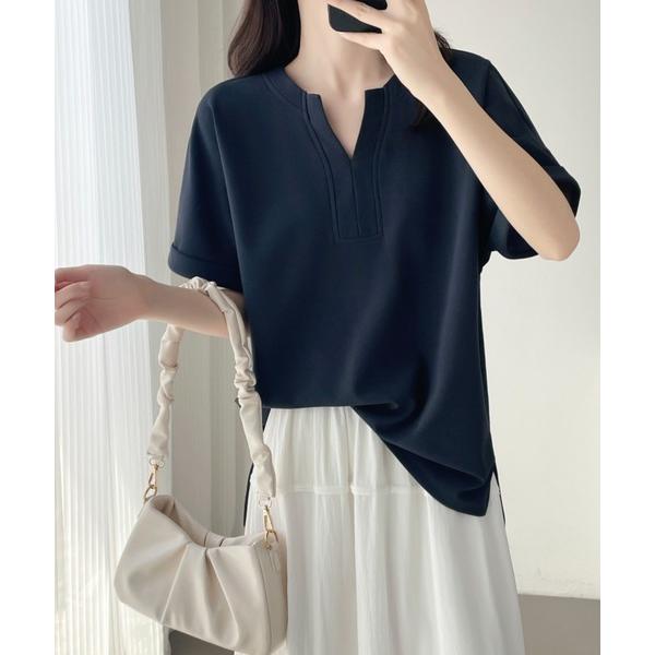 『セール実施中』ZOZO問い合わせ番号:94461708ショップ:ABITOKYO，アビトーキョーブランド:ABITOKYO，アビトーキョー商品名:スキッパネックプルオーバーカテゴリ:トップス>Tシャツ/カットソーブランド品番:252...