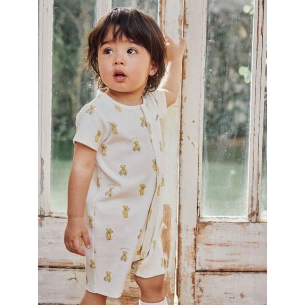 『セール実施中』ZOZO問い合わせ番号:94461838ショップ:JAMIE KAY，ジェイミーケイブランド:JAMIE KAY，ジェイミーケイ商品名:OC JKベア柄ロンパースカテゴリ:ママ＆ベビー>マタニティウェア/グッズブランド...