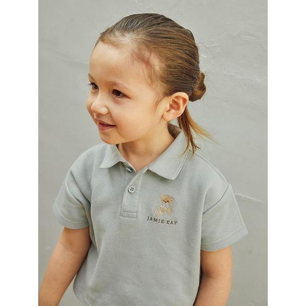 『セール実施中』ZOZO問い合わせ番号:94461865ショップ:JAMIE KAY，ジェイミーケイブランド:JAMIE KAY，ジェイミーケイ商品名:吸水速乾 JKベア刺繍ポロシャツカテゴリ:トップス>ポロシャツブランド品番:JKC...