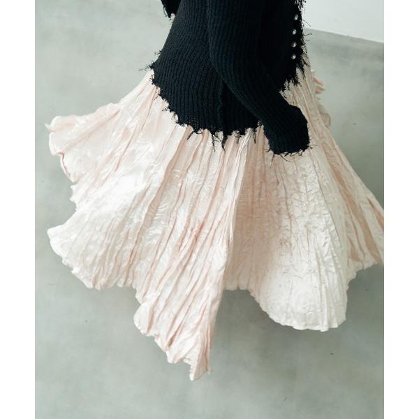 『セール実施中』ZOZO問い合わせ番号:94461892ショップ:Auntie Rosa，アンティローザブランド:Clum，クルム商品名:Crinkle flare long skirt / クリンクルフレアロングスカートカテゴリ:スカート...