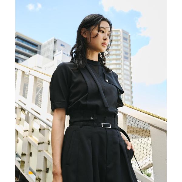 『タイムセール実施中』ZOZO問い合わせ番号:94461974ショップ:UNITED TOKYO，ユナイテッド トウキョウブランド:UNITED TOKYO，ユナイテッドトウキョウ商品名:【残りわずか！】ACETATEボウタイブラウス｜オフ...