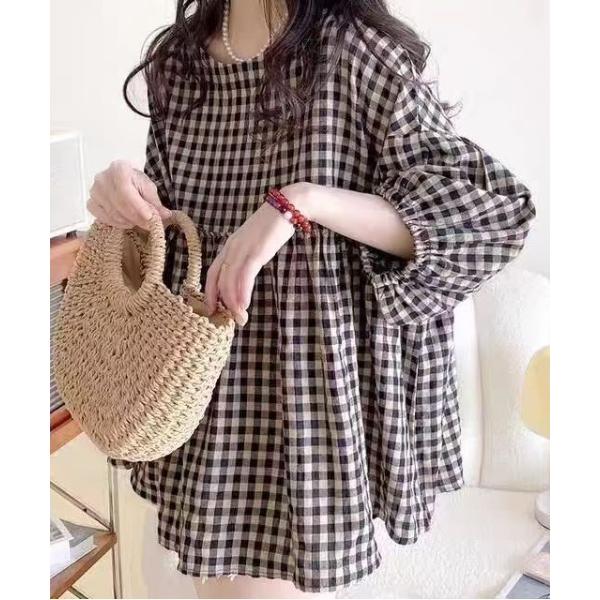 『タイムセール実施中』ZOZO問い合わせ番号:94462005ショップ:Ulysses，ユリシスブランド:FAVORITO，ファヴォリート商品名:パフスリーブチェック柄トップスカテゴリ:トップス>Tシャツ/カットソーブランド品番:UI...