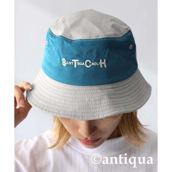 ZOZO問い合わせ番号:94462423ショップ:antiqua，アンティカブランド:antiqua，アンティカ商品名:【STCH】配色ロゴバケットハットカテゴリ:帽子>ハットブランド品番:ZST-00103素材:ナイロン100%原産...