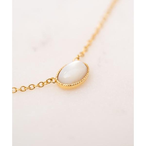 『セール実施中』ZOZO問い合わせ番号:94462443ショップ:Rivel，リヴェルブランド:Caroline Najman，キャロラインナジマン商品名:【CAROLINE NAJMAN】ゴールドメッキネックレス　マザーオブパール　ターコ...