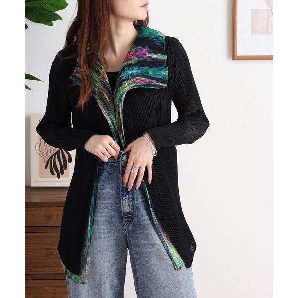 『タイムセール実施中』ZOZO問い合わせ番号:94462497ショップ:FUNALIVE，ファンアライブブランド:FUNALIVE，ファンアライブ商品名:je crois soi プリーツ　リバーシブル　カーディガンカテゴリ:トップス&gt...