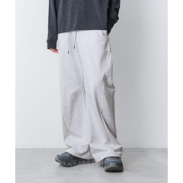 『セール実施中』ZOZO問い合わせ番号:94463372ショップ:ATTACHMENT，アタッチメントブランド:ATTACHMENT，アタッチメント商品名:コットン ストレッチテリー 3Dワイドトラウザーズ / CO STRECH TERR...