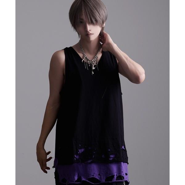 ZOZO問い合わせ番号:94463383ショップ:A'GEM/9 × .kom，エージェムナインブランド:NOVESSEL，ノベセル，CIVARIZE，シヴァーライズ商品名:『NOVESSEL/ノベセル』フェイクレイヤードタンクトップカテゴ...